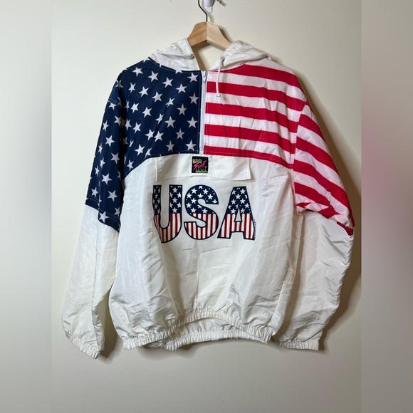 surf style | Jackets & Coats | Vintage 99s Surf Style Usa Windbreaker ...